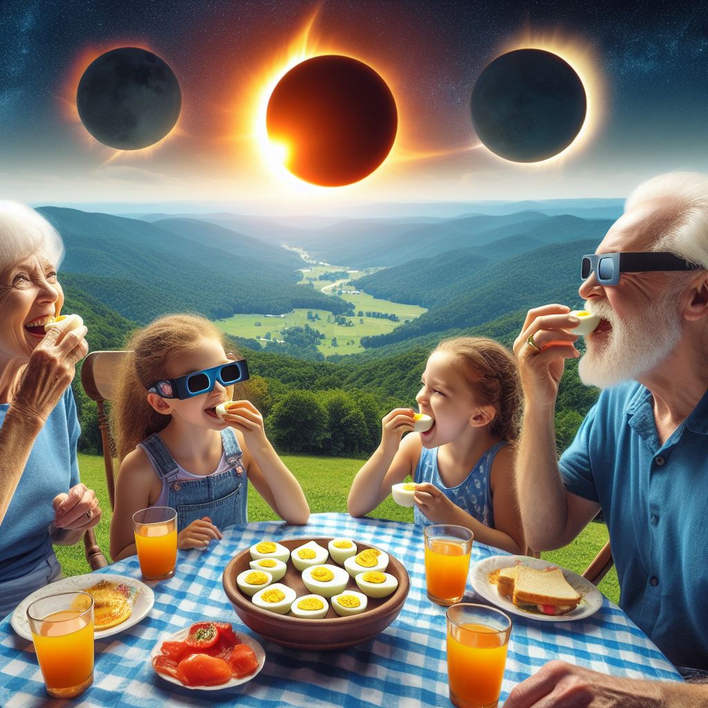 Celestial Delight: Eclipse Deviled Eggs Recipe – Jon Henry General Store