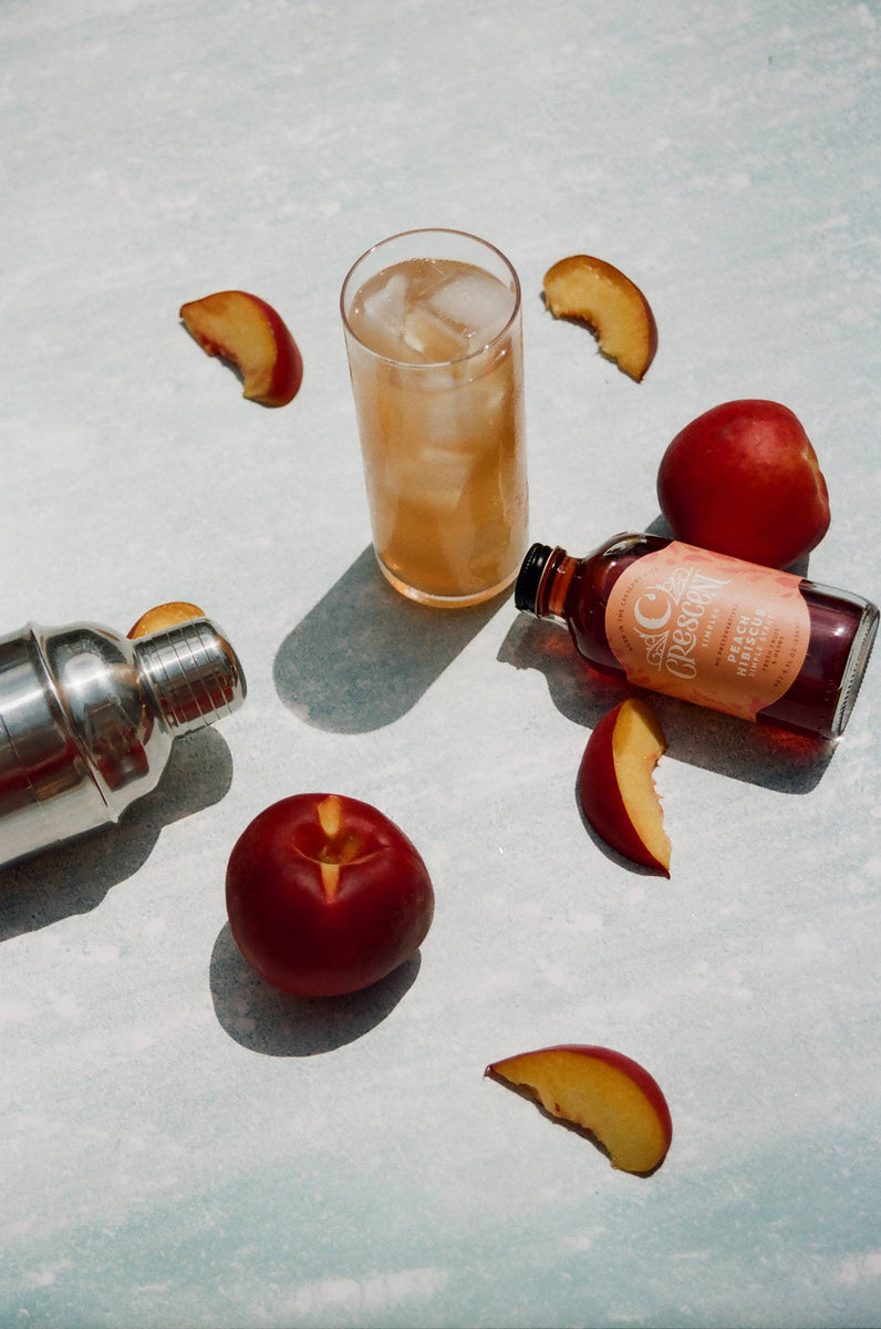 Crescent Simples - Peach Hibiscus Simple Syrup – Jon Henry General Store