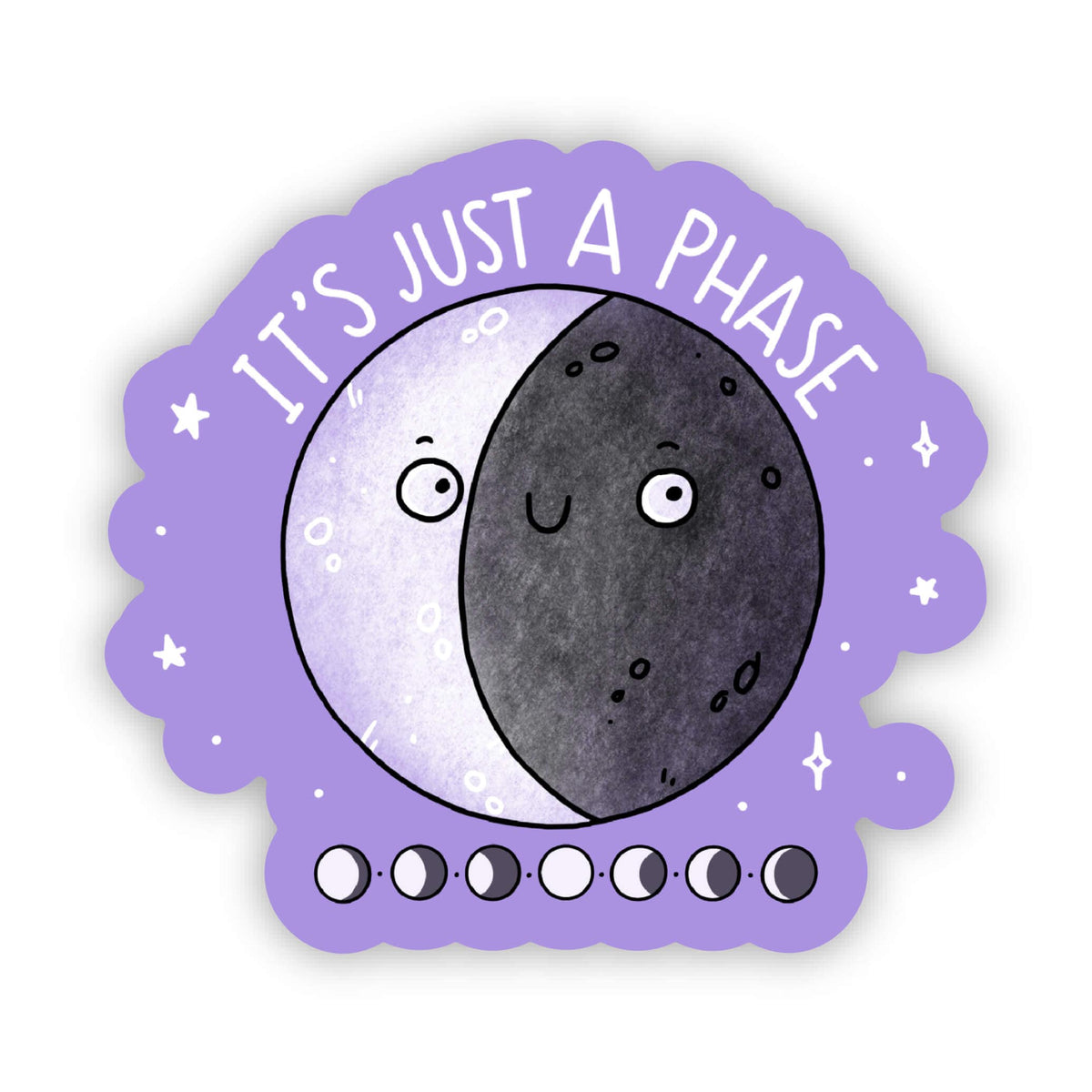 Big Moods - It's just a phase sticker – Jon Henry General Store