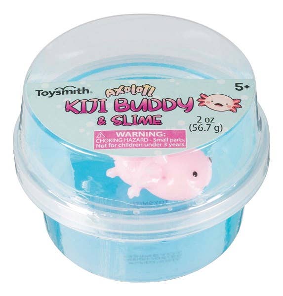 Toysmith - Kiji Buddy Axolotl Slime – Jon Henry General Store