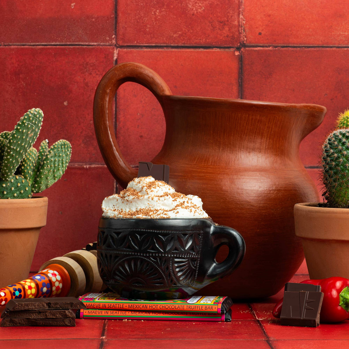 Seattle Chocolate Presents MAEVE - Mexican Hot Chocolate Truffle Bar ...