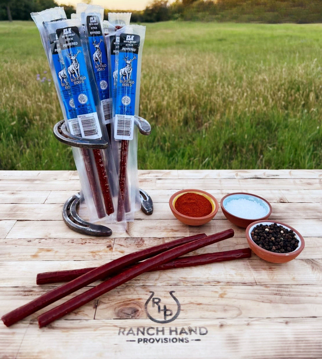 Ranch Hand Provisions - Peppered Elk Stick – Jon Henry General Store