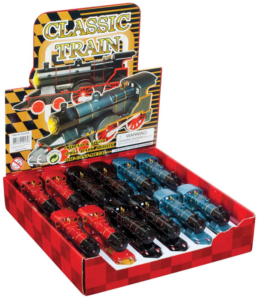 Toysmith - Classic Light & Sound Train, Assorted Styles – Jon Henry ...