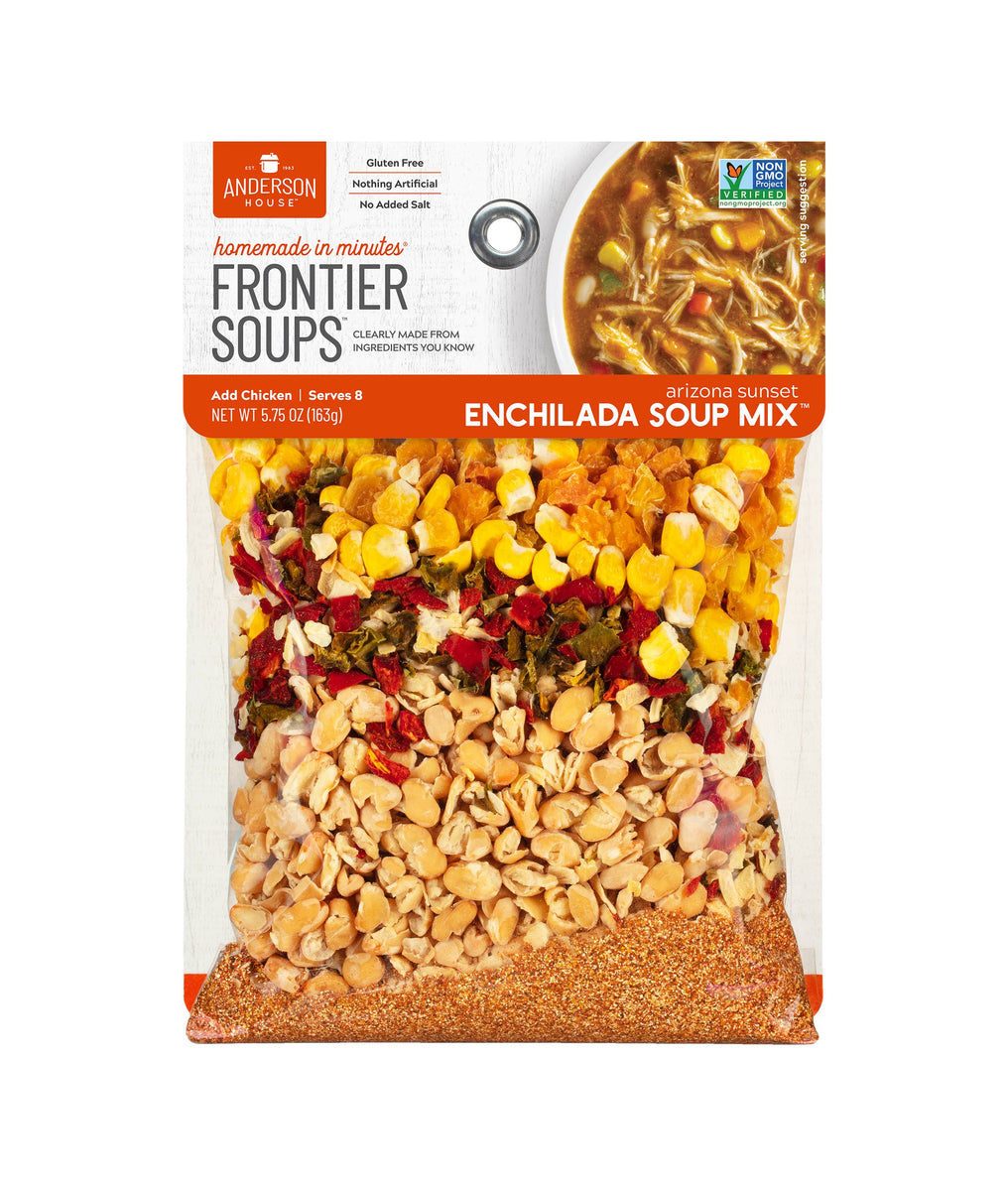Anderson House Foods Frontier Soups - Arizona Sunset Enchilada Soup Mi ...