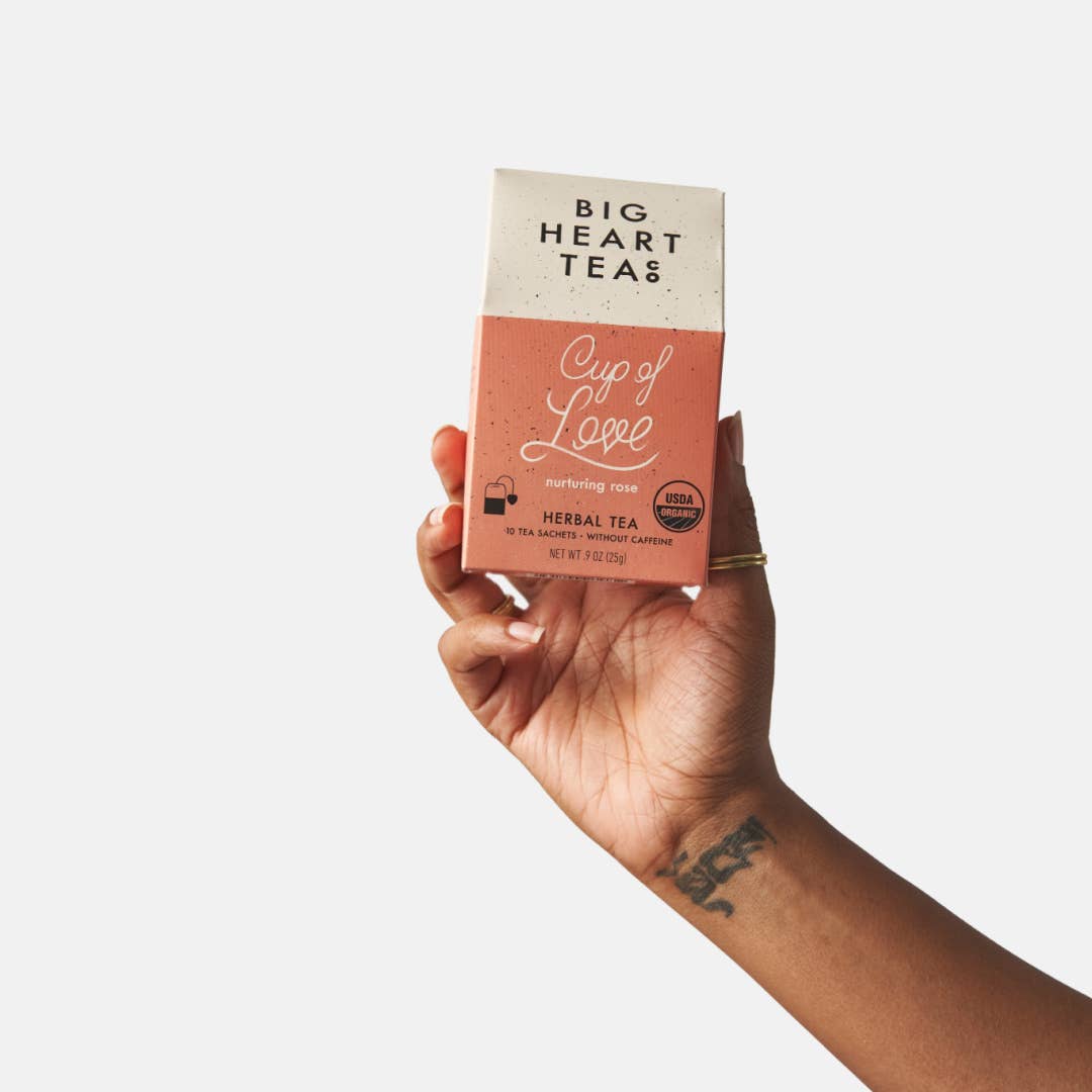 Big Heart Tea Co. - Cup of Love Tea Bags – Jon Henry General Store
