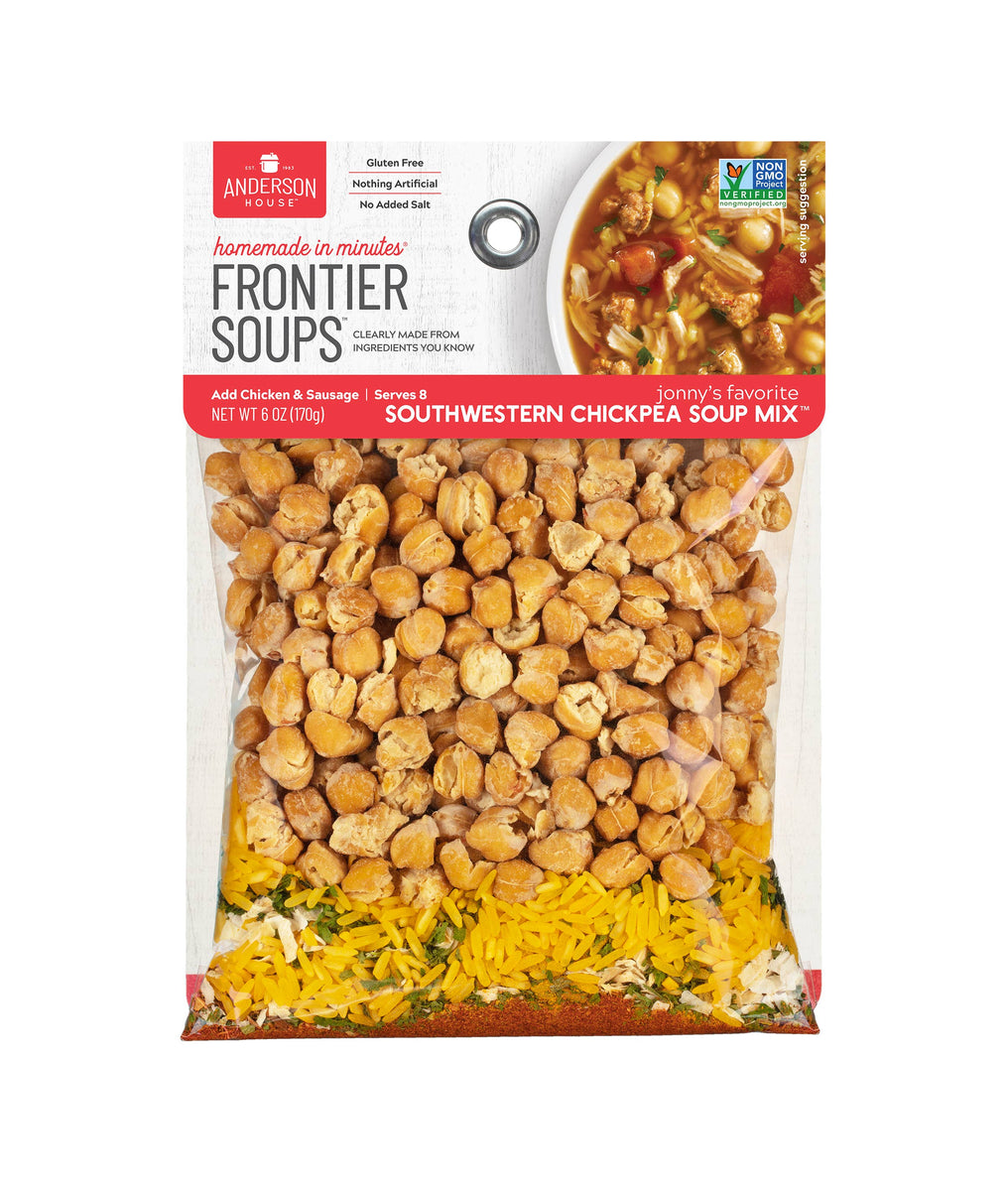 Anderson House Foods Frontier Soups - Jonny's Favorite Southwestern Ch ...